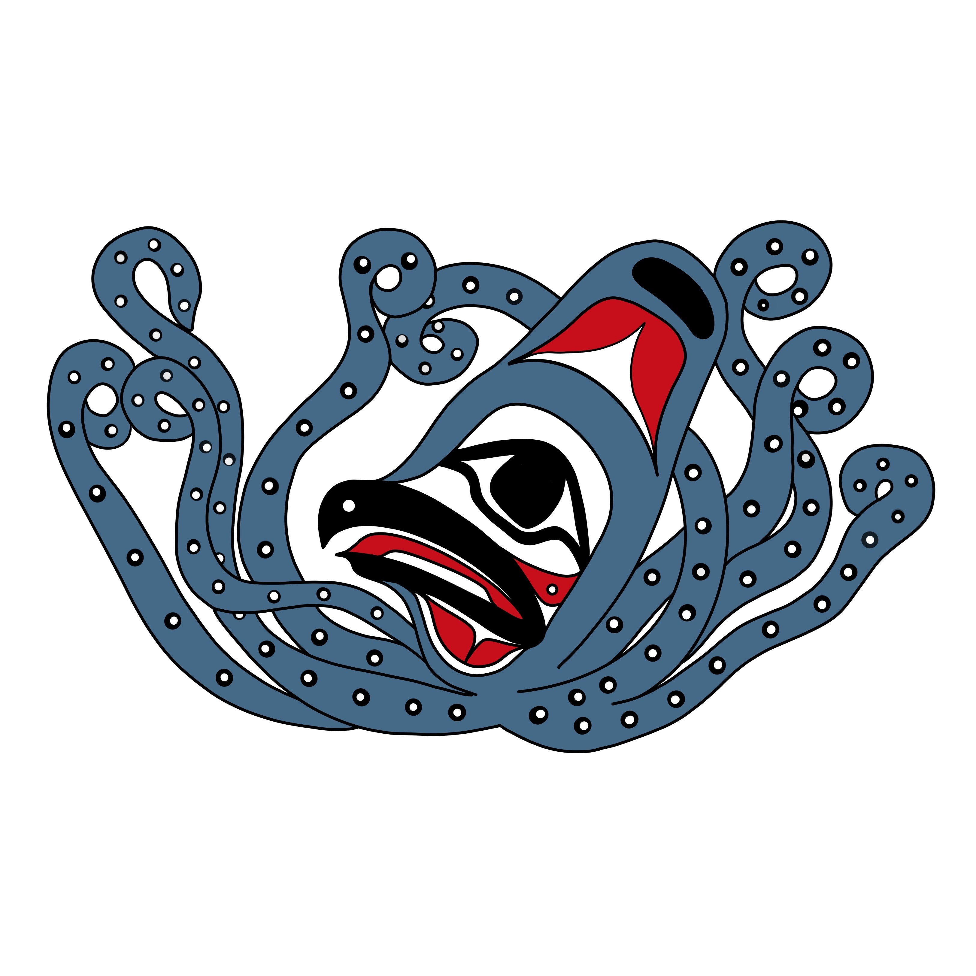 Octopus Mini Print – Mt Juneau Trading Post