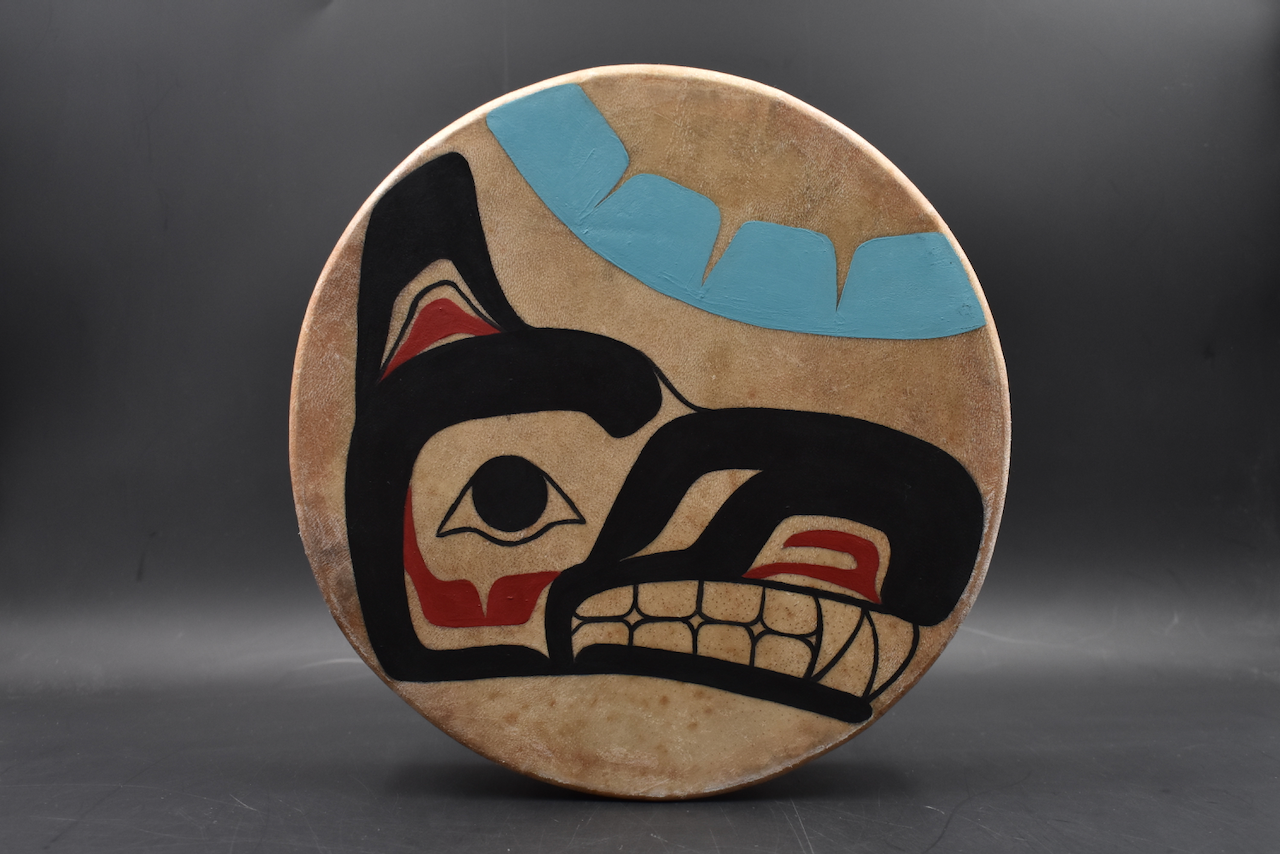 8" Wolf Drum – Mt Juneau Trading Post