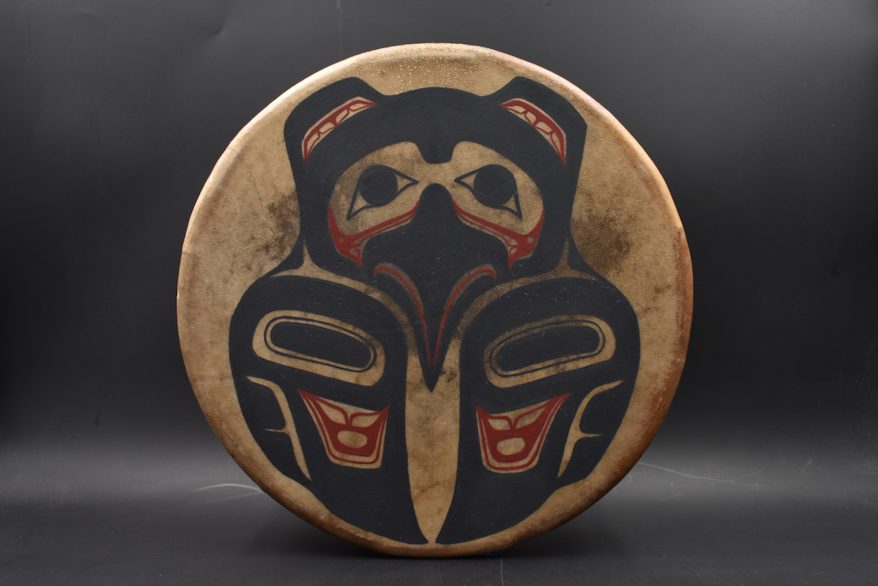 10" Raven Drum – Mt Juneau Trading Post